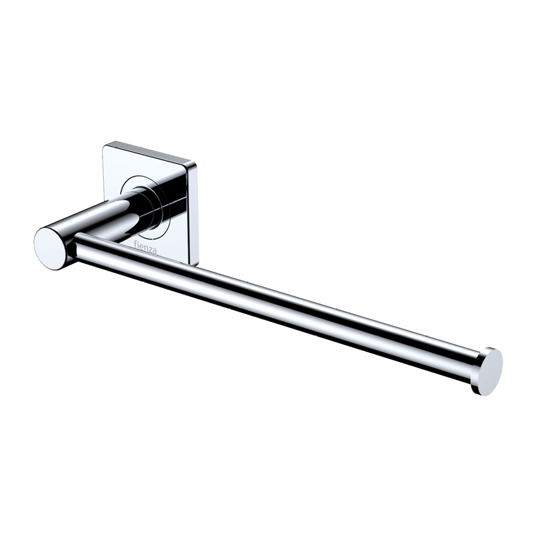 Fienza Sansa Dual Purpose Towel Rail Roll Holder Chrome 83205 – BathroomHQ